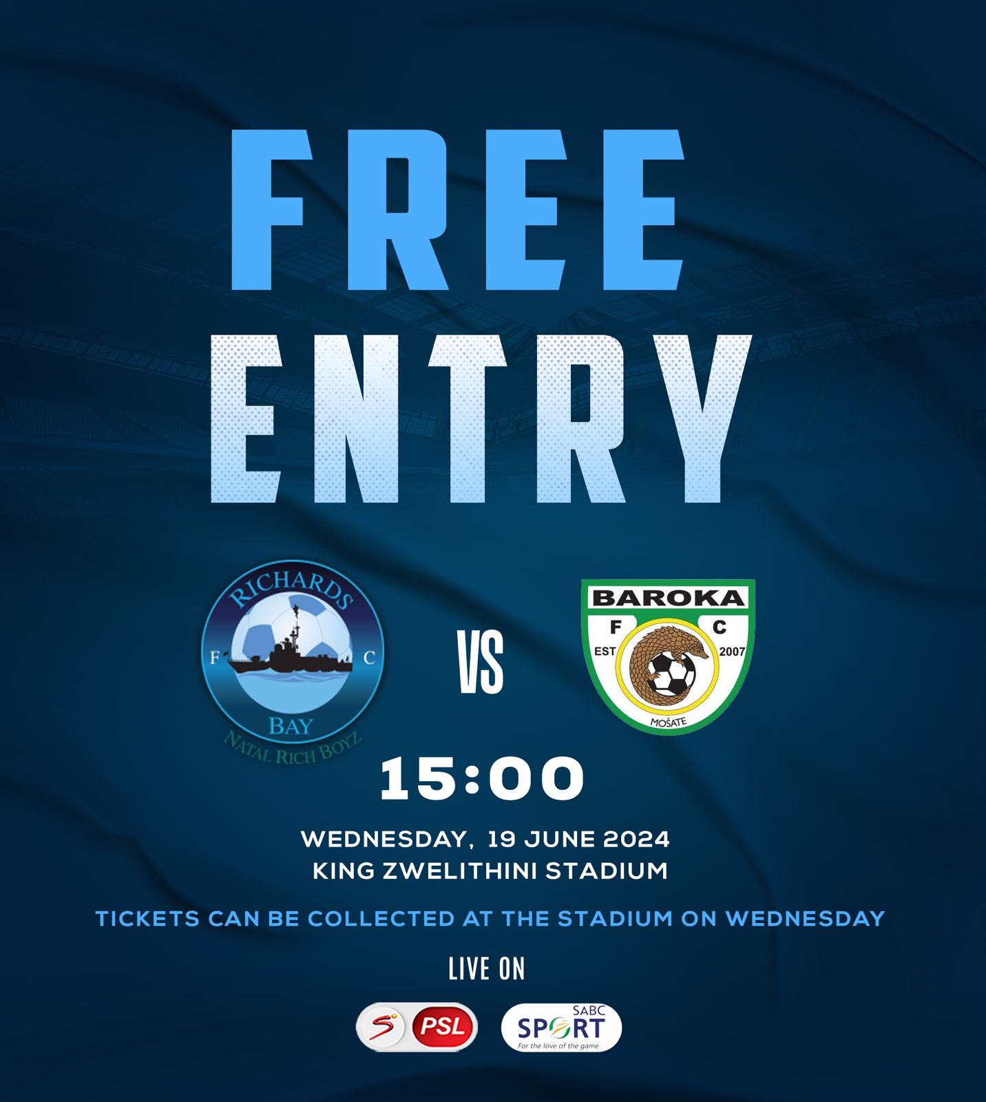 Free Entry For Bay Against Baroka In A Crucial Playoffs - Sportswire